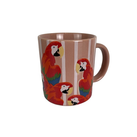 Otagiri | Dining | Vintage Otagiri Parrot Tree Coffee Tea Mug Cup T ...
